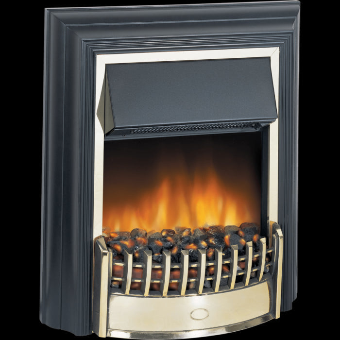 Dimplex Kingsley Deluxe Brass Electric Fire | KNG20XBR